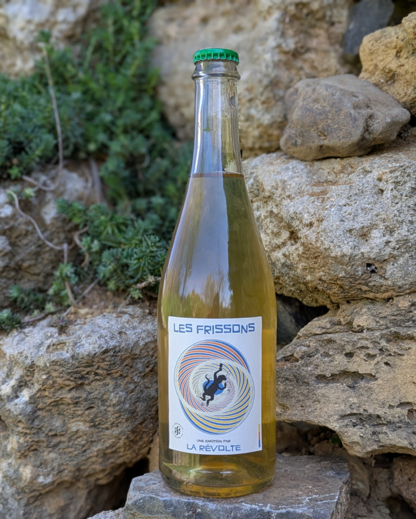 Vin pétillant naturel blanc : Les Frissons - La Rêvolte